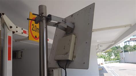 Barrier Gate For Car Park Long Range Reader Ipsec System And Building