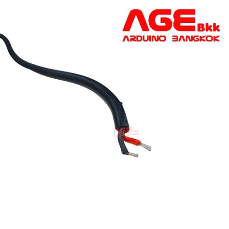 แจ็คตัวผู้ 55x21mm พร้อมสาย 100 Cm Dc Jack Male With Wire Agebkk จำหน่ายและนำเข้า Arduino