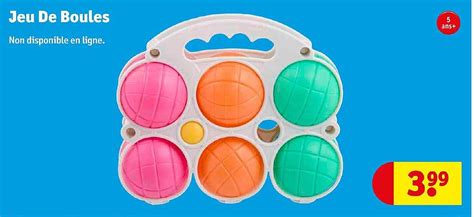 Promo Jeu De Boules Chez Kruidvat Icataloguefr
