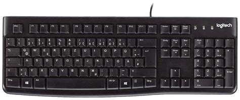 Buy Logitech K120 Keyboard Corded Usb Keyboard German Qwertz Black