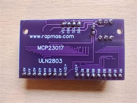 Mcp23017 With 2 X Uln2803 I2c Io Extension Board Expander Arduino