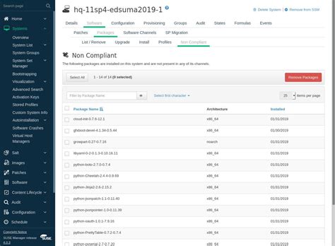 Managing Compliance For Linux Systems With Suse® Manager 4 Suse Communities