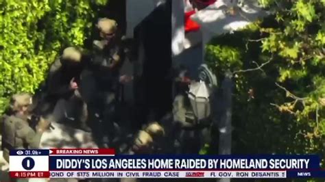 Home Of P Diddy Raided In Sex Trafficking Investigation