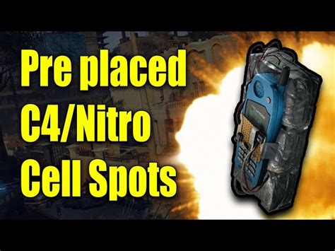 7 Incredible Pre Placed C4 Nitro Cell Spots And Tricks Rainbow Six