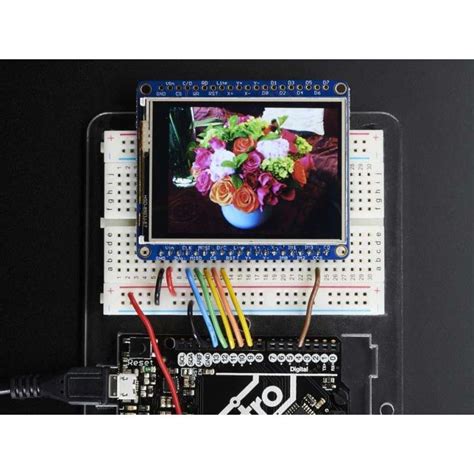 Overview Adafruit Color Tft Touchscreen Breakout Adafruit 54 Off