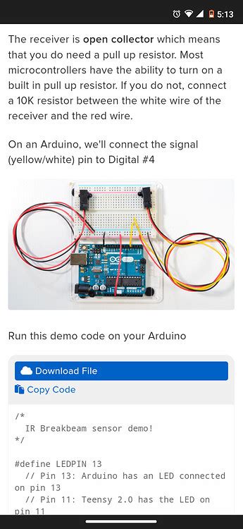 Can I Integrate An Ir Breakbeam And Stepper Motor With Only One One
