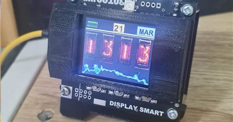 Desk Clock Lcd St7735 By Yakroo108 Download Free Stl Model