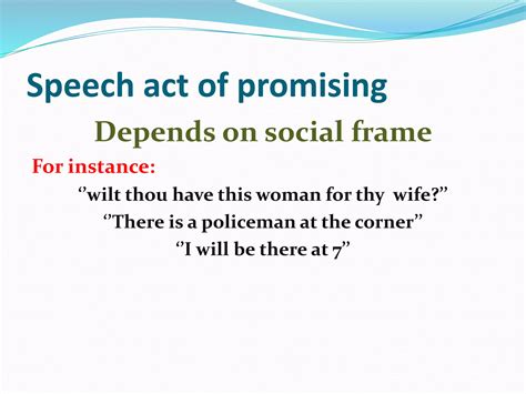 Pragmatics Speech Act Theory Promises Felicity Conditions PPTX