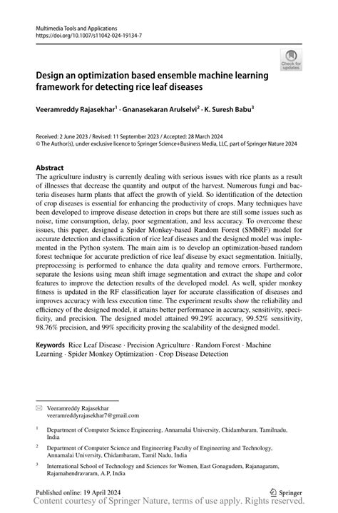 design an optimization based ensemble machine learning framework for