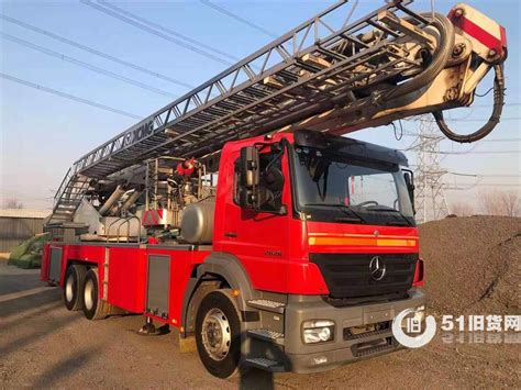 出售二手消防云梯车32米奔驰徐工消防云梯 尽在51旧货网