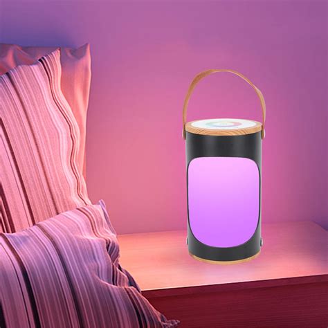 Black Night Light 7 Colors Multifunctional Portable Timing Brightness