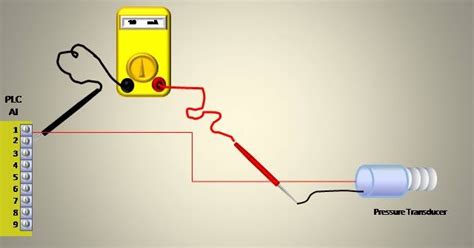 Peralatan Kontrol Cara Mengukur Output Signal Analog Pressure Transducer