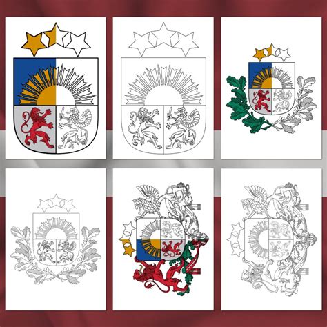Latvija Krāsojamās Lapas Mācību Materiāli