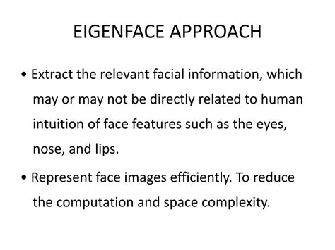Face Recognition Using Eigen Values Pptx Pptx