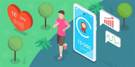 3d Isometric Flat Conceptual Illustration Of Step Counter 51596582