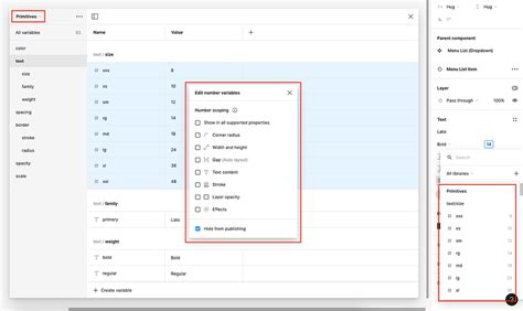 Descoped Numeric Variables Are Still Appearing In Text Size Property Same File Ask The