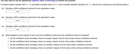 Solved You May Need To Use The Appropriate Appendix Table Or