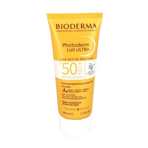 Bioderma Photoderm Lait ULTRA SPF50 Non Parfumé tube de 100ml La