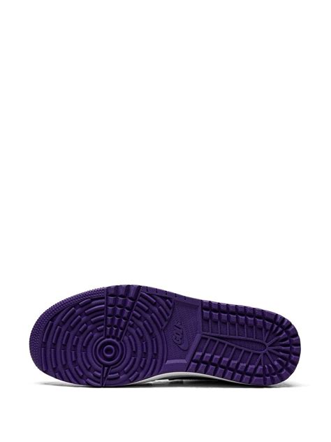 Jordan Air 1 Low Sneakers In Purple Modesens