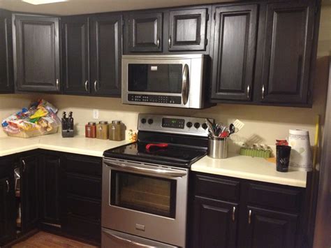 Cabinet Makeover Using Rustoleum Transformation Product NO Sanding