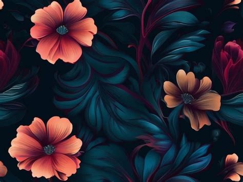 Dark Dramatic Gradient Colors Background Premium Ai Generated Image