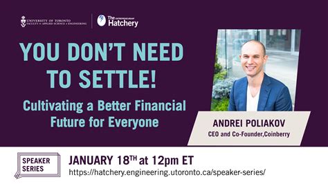 Speaker Series Andrei Poliakov