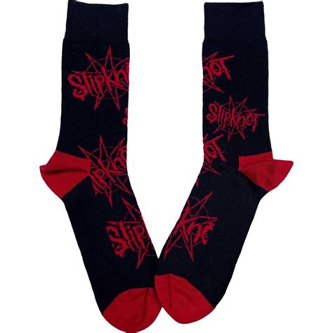 Slipknot Socks Logo And Nonogram Maverix Supply Co