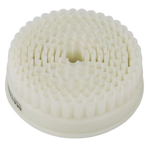 Matfer Bourgeat 150101 9 Piece Exoglass Round Non Stick Fluted Pastry