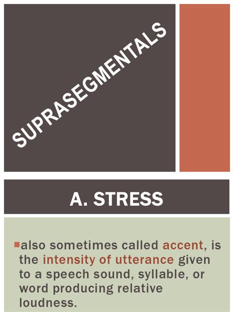 Suprasegmentals 2023 Pdf Stress Linguistics Word