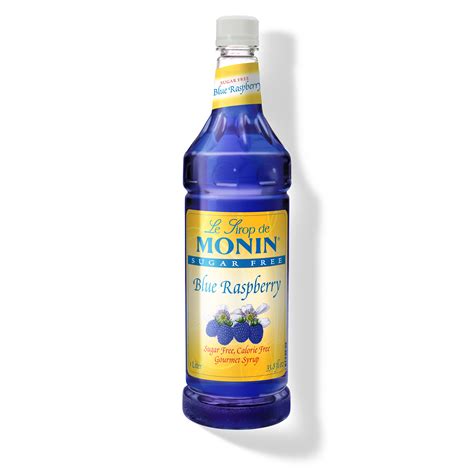 Monin Sugar Free Blue Raspberry Bold Berry Flavor Monin Us
