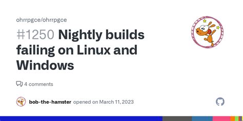 Nightly Builds Failing On Linux And Windows · Issue 1250 · Ohrrpgce