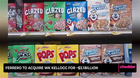 Ferrero To Acquire Wk Kellogg For ~ 3 1 Billion