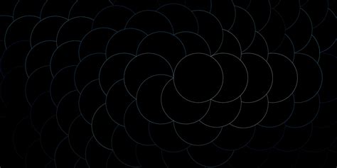 Dark Blue Vector Pattern With Spheres 11589866 Vector Art At Vecteezy