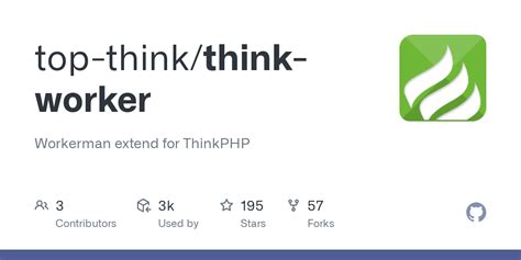 GitHub Top Think Think Worker Workerman Extend For ThinkPHP
