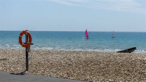 View Of The Shoreline In Bognor Regis West Sussex On June 25 2023 Editorial Photo Image Of
