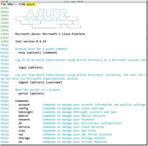 The Azure Command Line Interface Cli 4sysops
