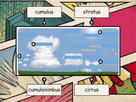 4 Types Of Clouds Labelled Diagram