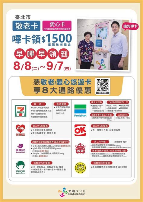 北市敬老金靠卡領取最後期限97 錯過要多等一個月 生活 自由時報電子報
