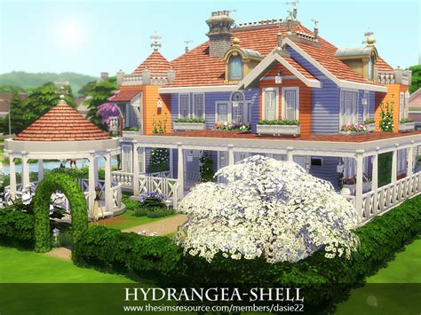 The Sims Resource Hydrangea Shell