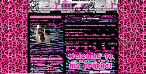 I Made A Spacehey Layout
