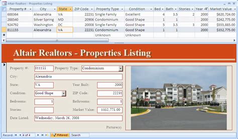 Microsoft Access Lesson Sorting Filtering Numbers And Dates