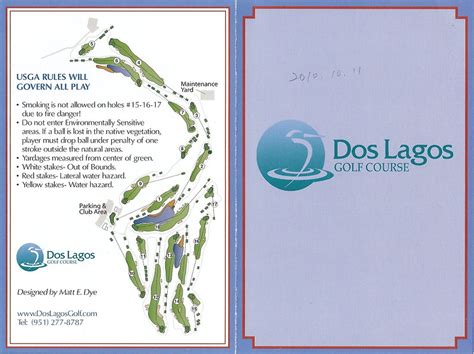 [라운딩로그] 2010 10 11 Dos Lagos Golf Course
