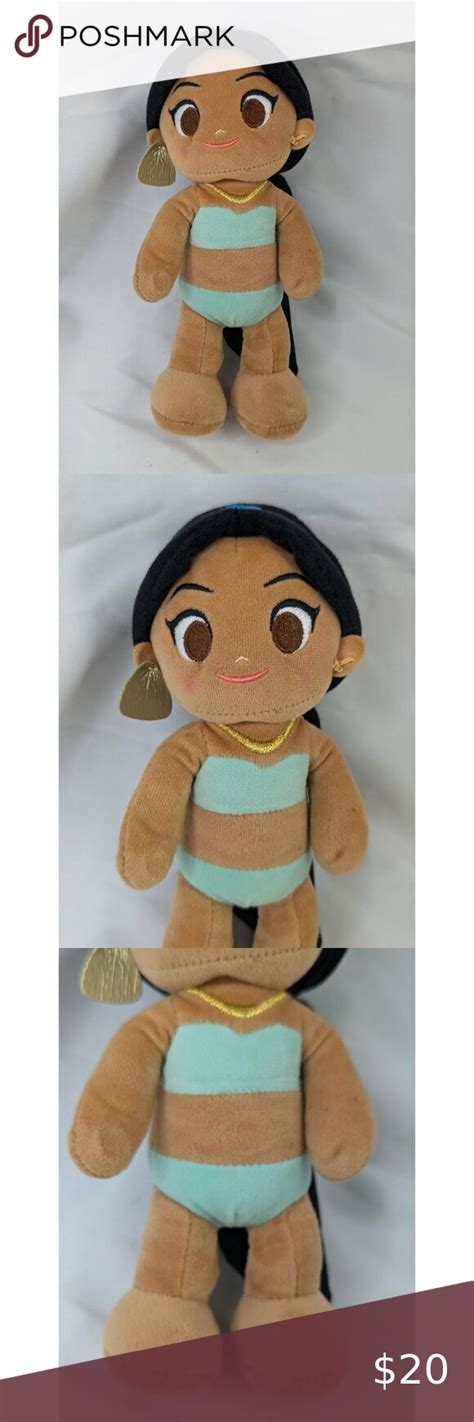 Disney Princess Jasmine Doll Nuimo Plush Aladdin Inch No Clothes Stuffed Read Disney