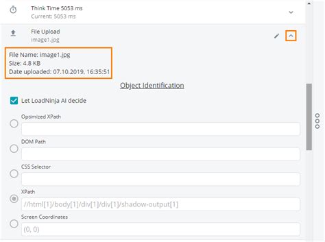 Upload Files Loadninja Documentation