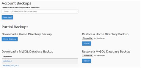 how to backup daily with cronjob