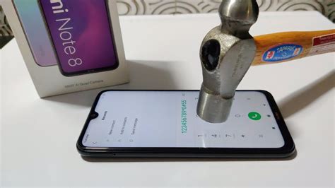 Redmi Note 8 Screen Scratch Test Gorilla Glass Protection Youtube