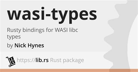 Wasi Types Rust Filesystem Library Lib Rs
