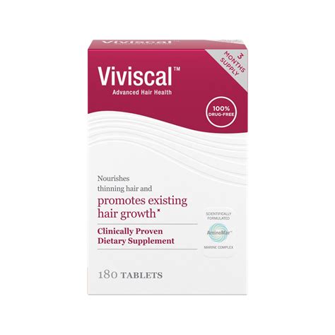 Viviscal Womens Max Strength Supplements 180 Tablets 3 Month Supply