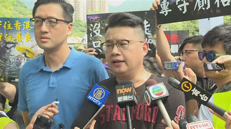 尹兆堅：接獲上水險墮橋示威者求助 Now 新聞
