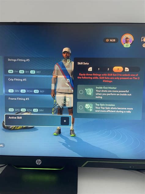 Skill Set Issue Rtopspin2k